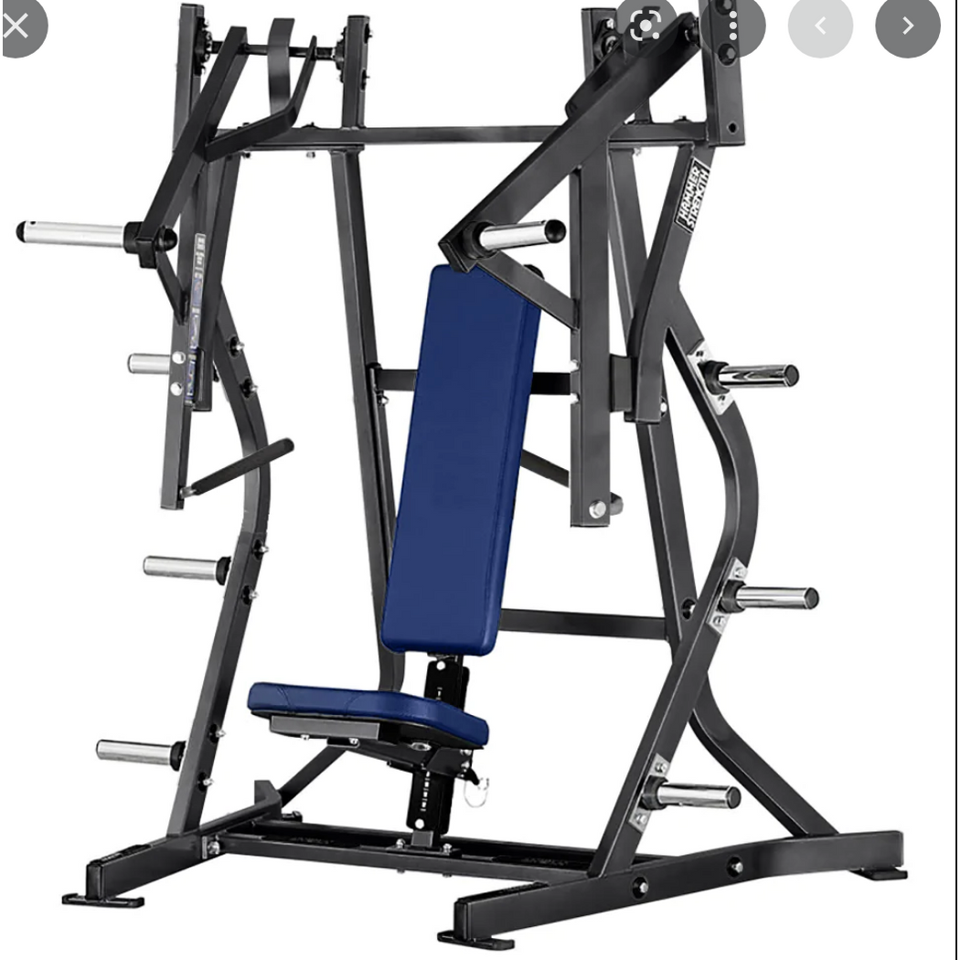Hammer Strength Plate-Loaded Iso-Lateral Bench Press — The Fitness Shoppe